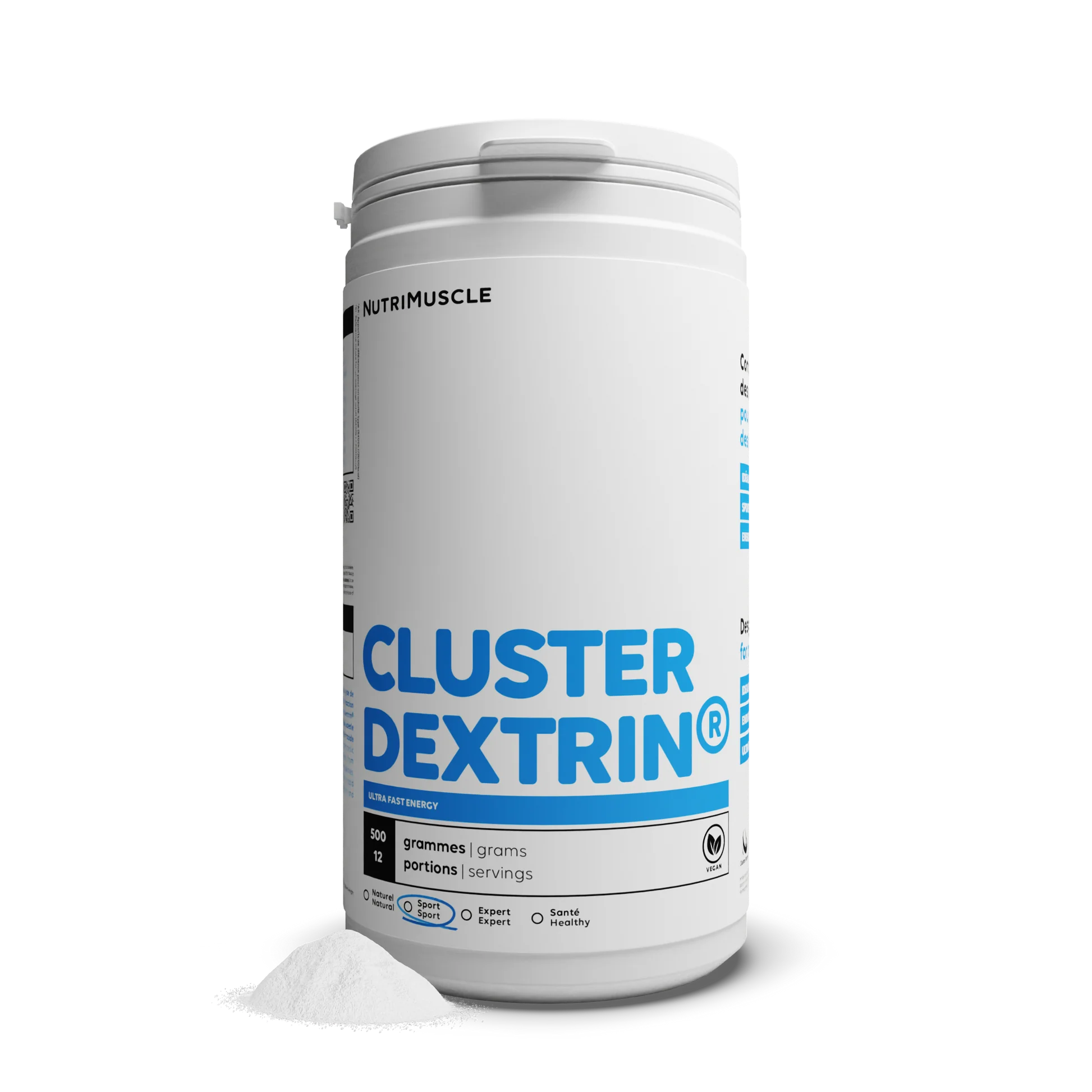 CLUSTER DEXTRIN 1,2Kg (NUTRIMUSCLE) - Nutrition Limoges